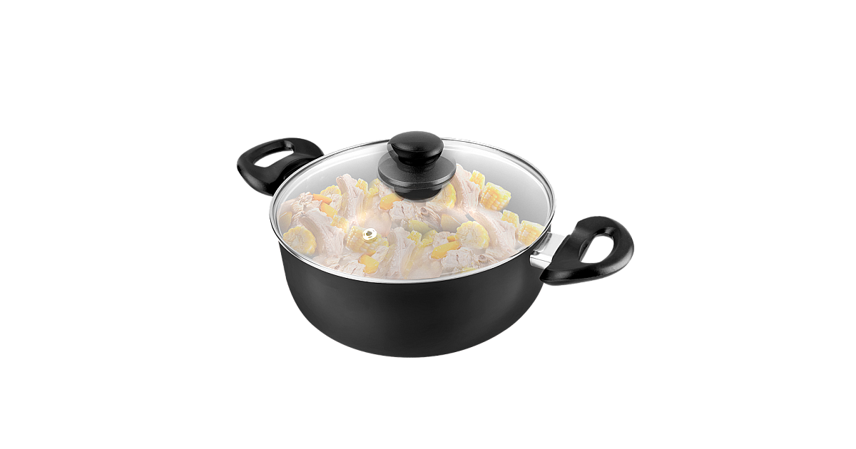 Buy ឆ្នាំងចៀនឆាមិនជាប់ 24*11cm (Casserole-induction bottom) Online | La ...