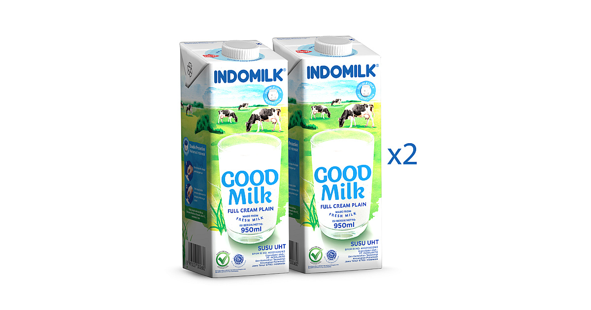 Buy Indomilk Fresh Milk 950ml Online | La Rue Cambodia