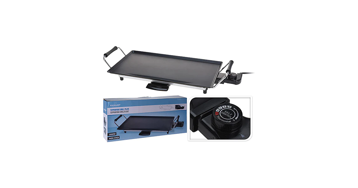 Buy TEPPAN YAKI GRILL PLATE 2000W Online | La Rue Cambodia