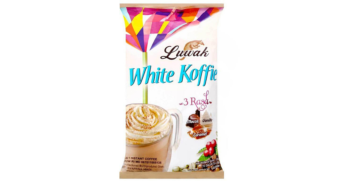 Buy LUWAK WHITE KOFFIE 3 RASA 10 SACHET Online | La Rue Cambodia