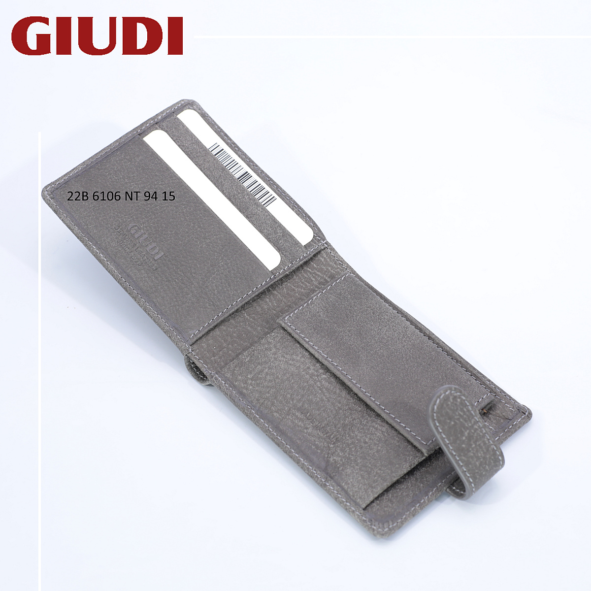 Buy FW2022 GIUDI MEN LEATHER WALLET 22B 6106 NT 94 15 Online | La Rue ...